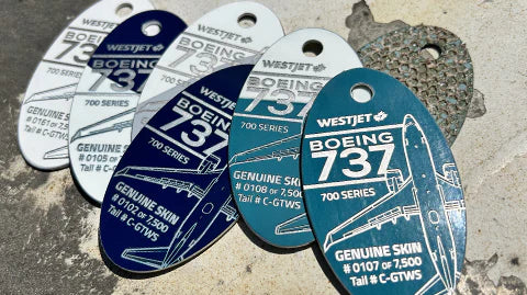 MotoArt Plane Tags – WestJet Store