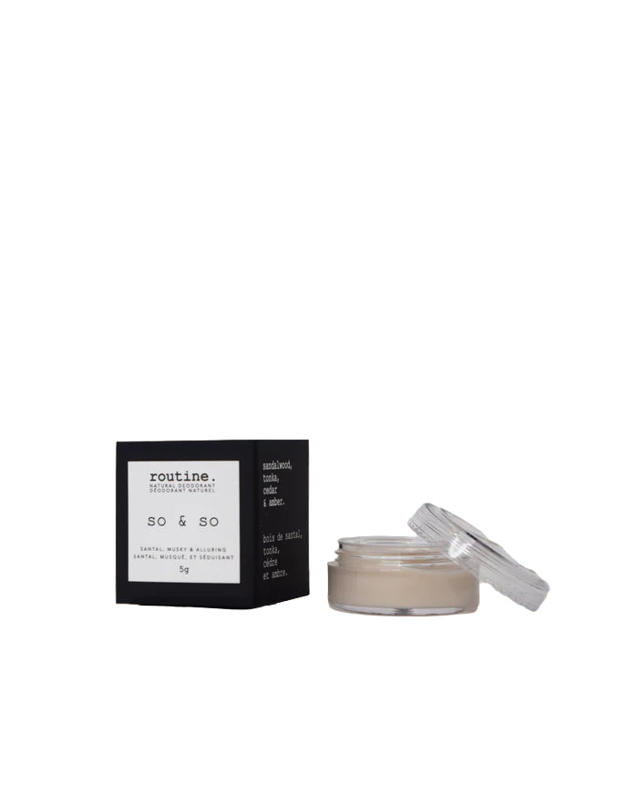 Routine - So & So Deodorant Mini 5g – WestJet Store