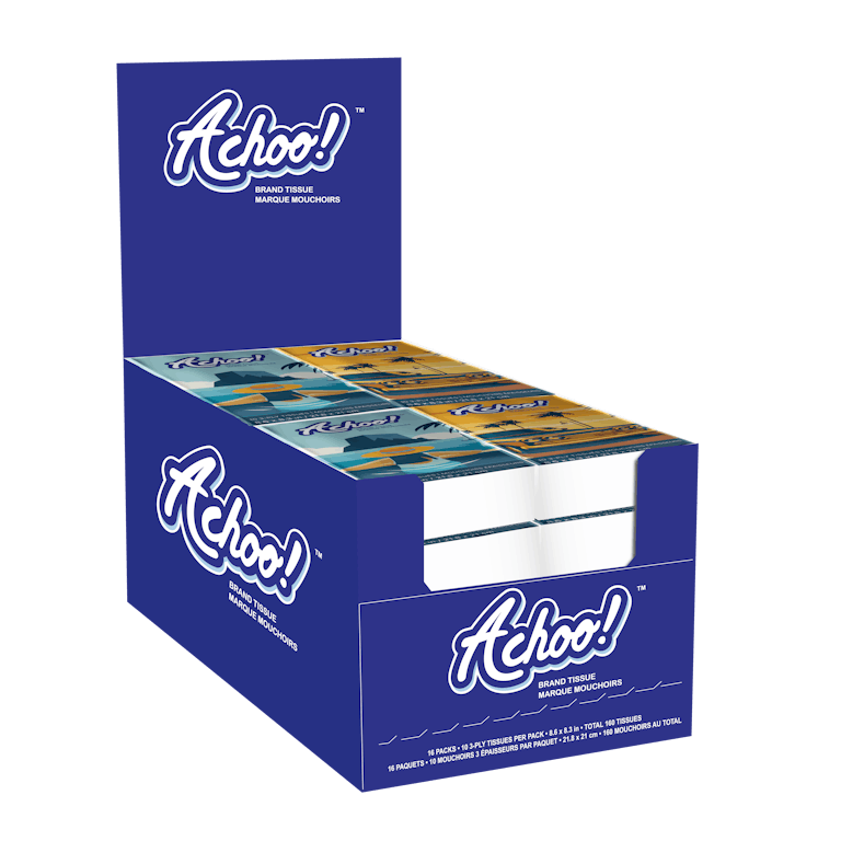 Achoo! Pocket Tissues 10 ct. – WestJet Store