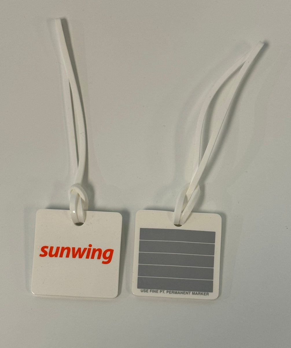 Sunwing Small Luggage Tag - White – WestJet Store