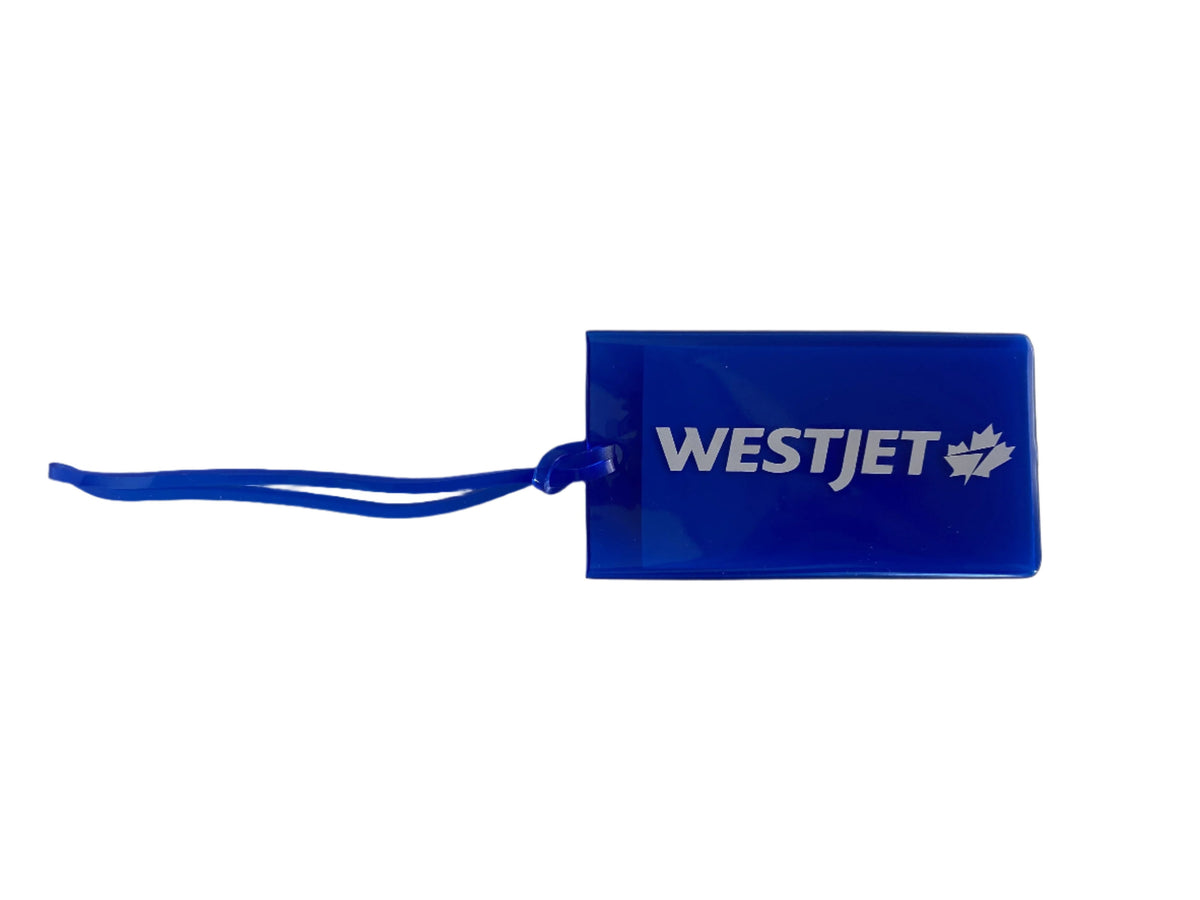 WestJet Logo Luggage Tag - Translucent – WestJet Store