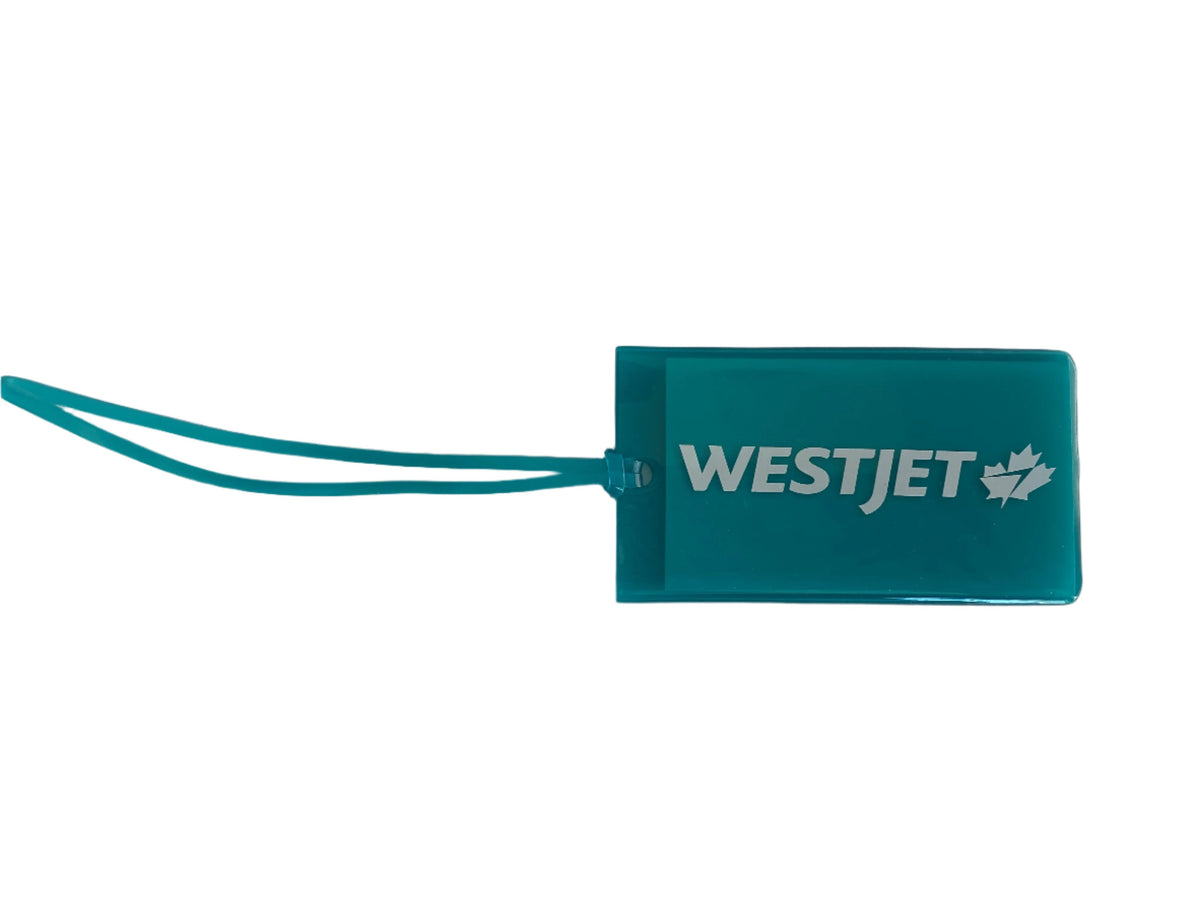 WestJet Logo Luggage Tag - Translucent – WestJet Store